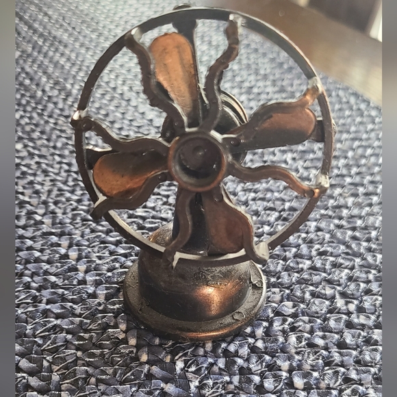Source Unknown | Office | Die Cast Metal Miniature Fan Pencil Sharpener ...